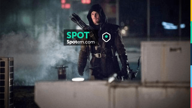 Leather costume worn by Dark Archer / Malcolm Merlyn (John Barrowman ...