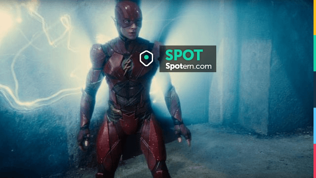 Leather Costume worn by The Flash / Barry Allen (Ezra Miller) as seen ...