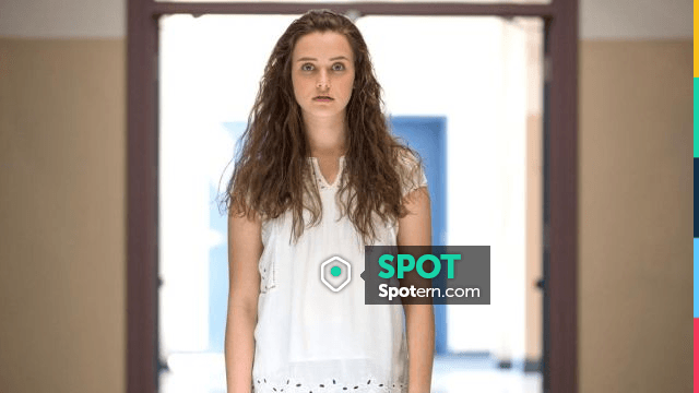 The white top Lucky Brand Hannah Baker (Katherine Langford) in 13 ...