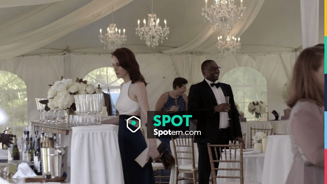 Halston Heritage Sleeveless High Neck Color Blockd Gown With Cut Outs ...