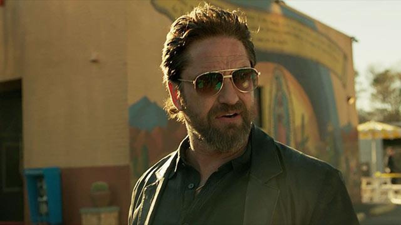 The sunglasses of Nick Flanagan (Gerard Butler) in Den of Thieves ...
