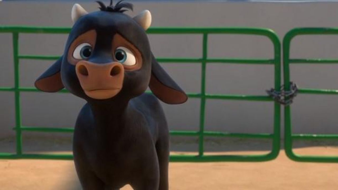 The replica plush of Ferdinand baby in the animated film Ferdinand ...