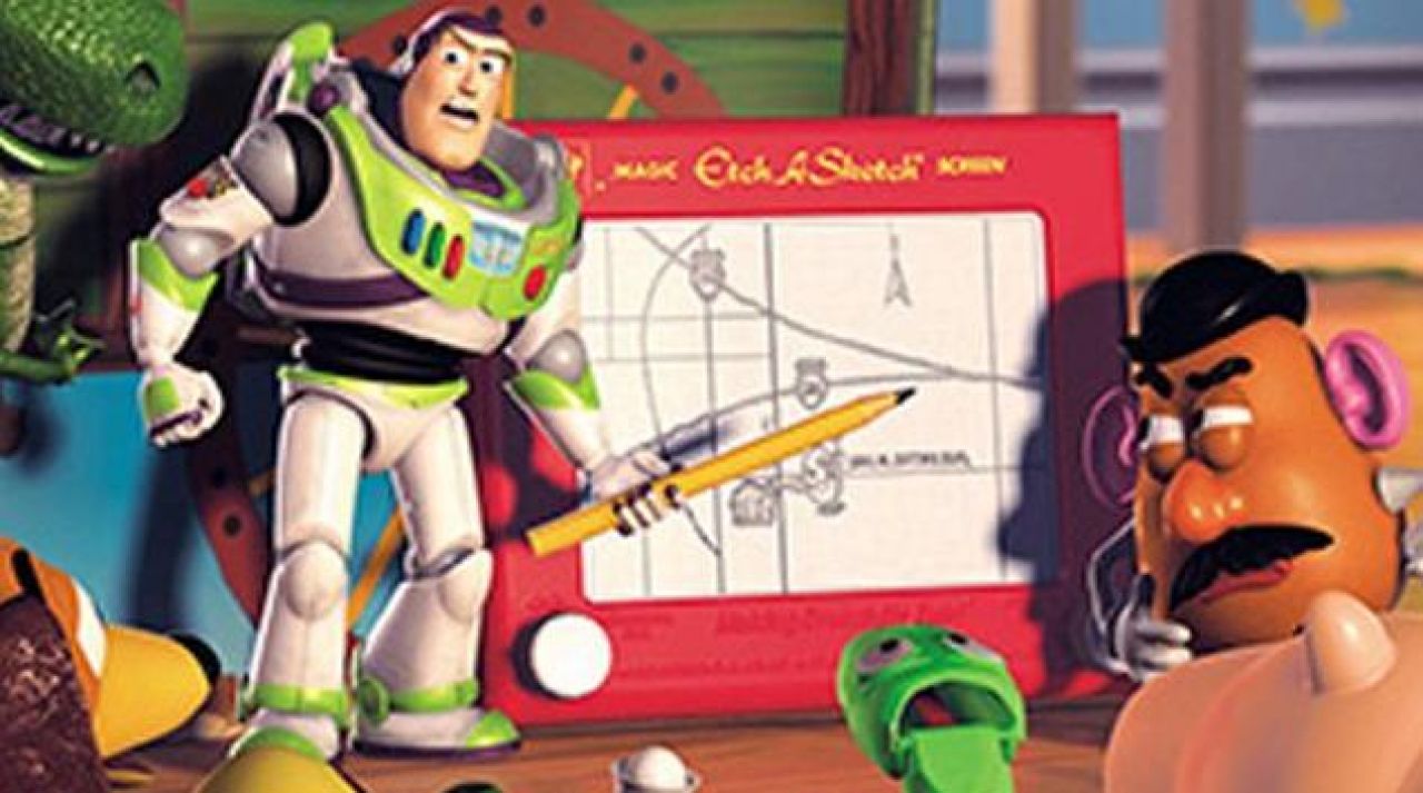 L'Ardoise Magique (Etch-A-Sketch) dans Toy Story | Spotern