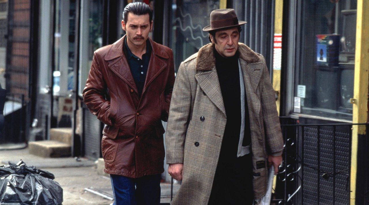 The coat of Benjamin "Lefty" Ruggiero (Al Pacino) in Donnie Brasco ...