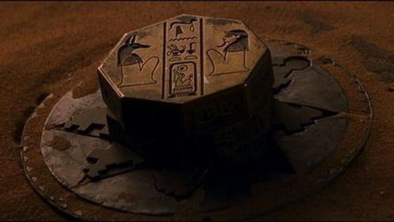 The replica of the key to the Book of the dead egyptian in The Mummy ...