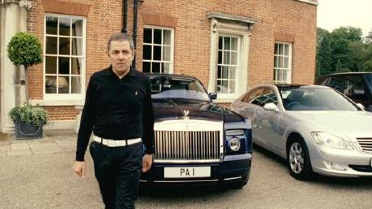 Rolls Royce Car used by Johnny English (Rowan Atkinson) in Johnny ...