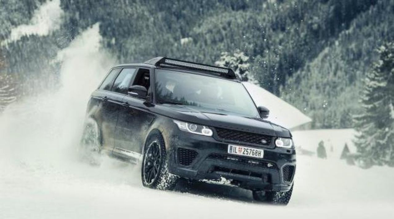 Le Range Rover Sport SVR dans 007 Spectre | Spotern