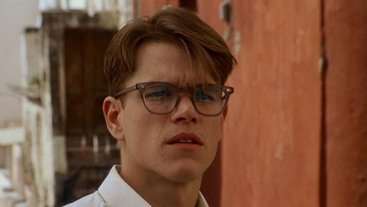 Glasses of view of Tom Ripley (Matt Damon) in The Talented Mr Ripley ...