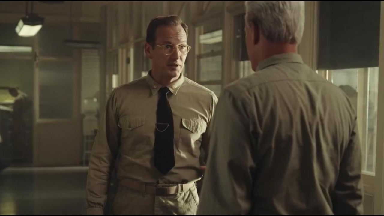 Military shirt worn by Edwin Layton (Patrick Wilson) as seen in Midway ...