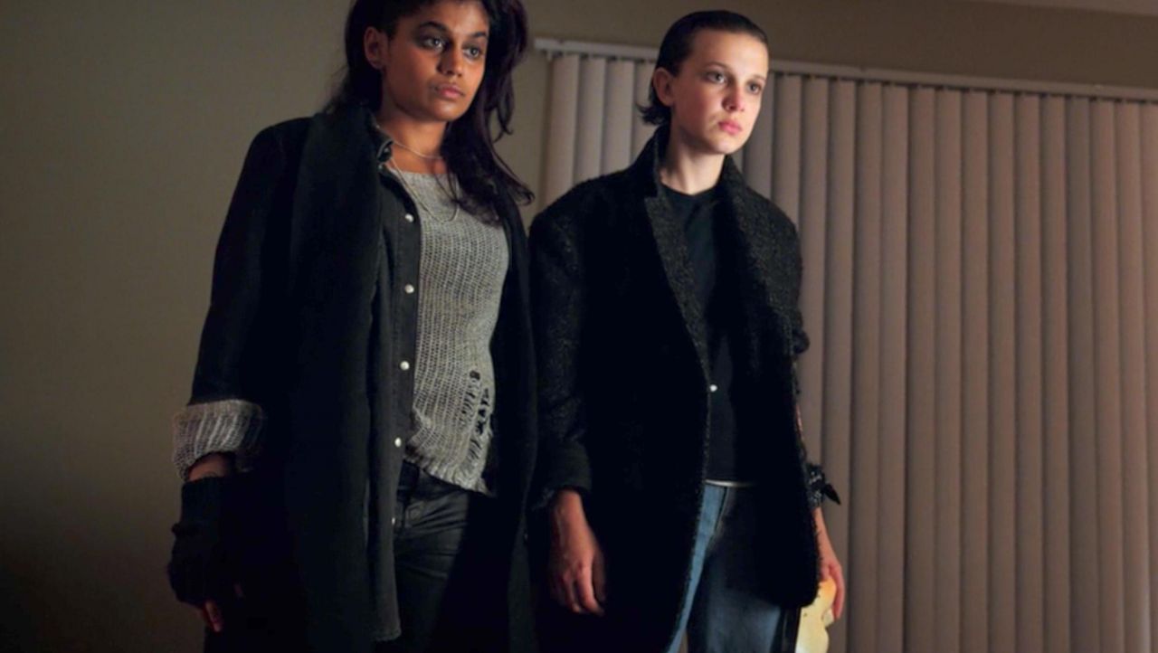 Punk Look worn by Eleven (Millie Bobby Brown) as seen in Stranger ...