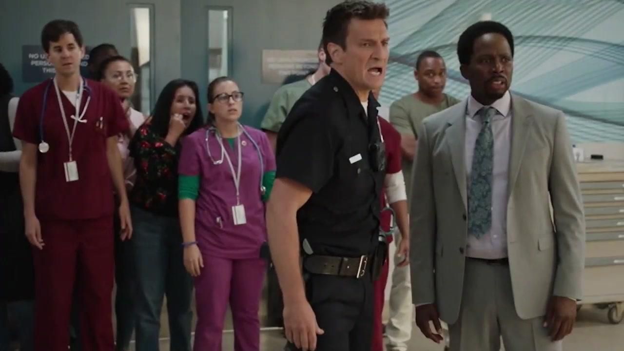 Police uniform costume worn by John Nolan (Nathan Fillion) in The ...