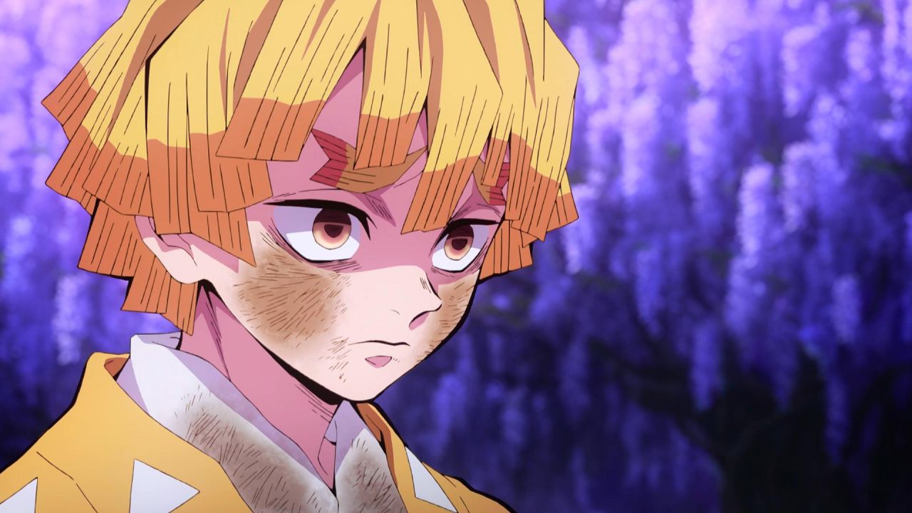 Perruque de Agatsuma Zenitsu dans Demon Slayer : Kimetsu no Yaiba | Spotern