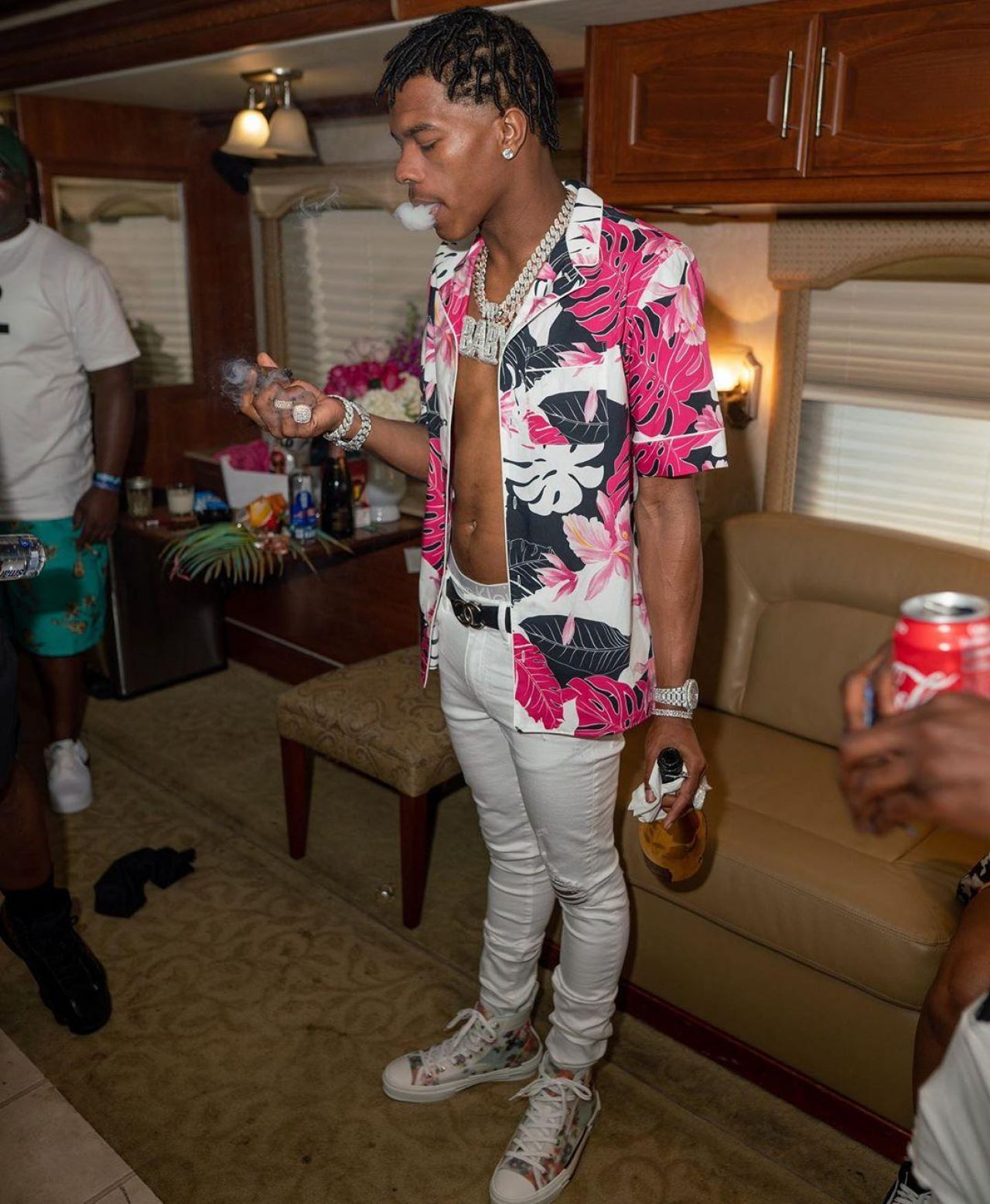 Sneakers "B23" high DIOR AND SORAYAMA - Lil Baby on the account ...