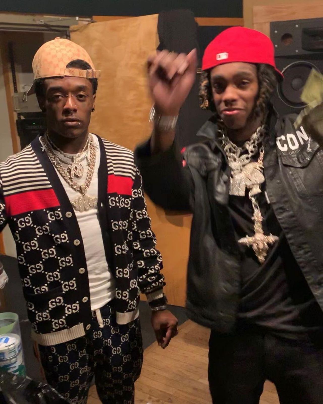 The jogging pants Gucci GG worn by Lil Uzi Vert on the account ...