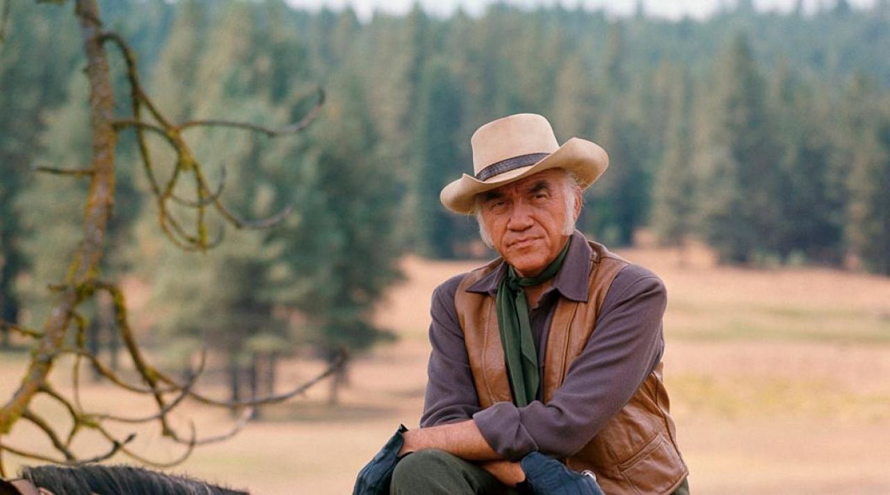 The hat of Ben Cartwright (Lorne Green) in Bonanza | Spotern