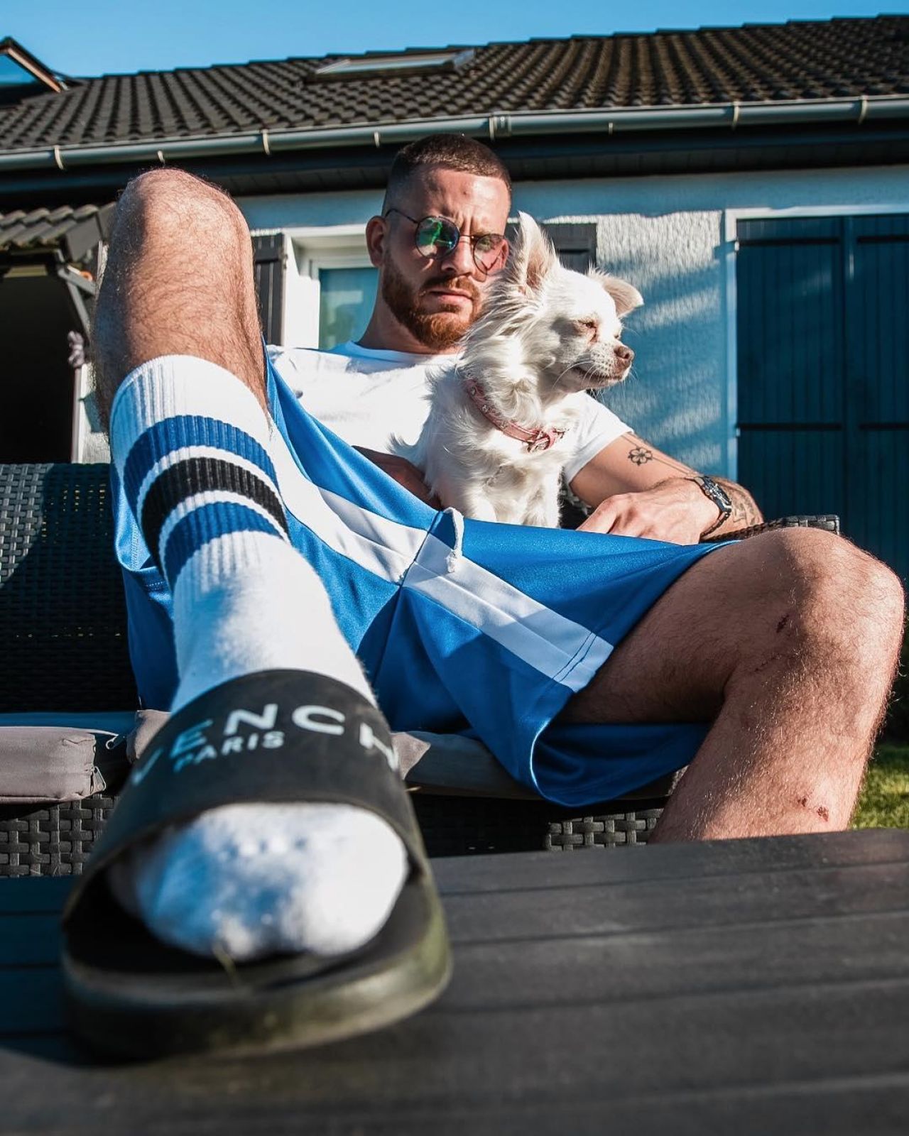 The tap Givenchy worn by Raphael Pepin on his account Instagram ...