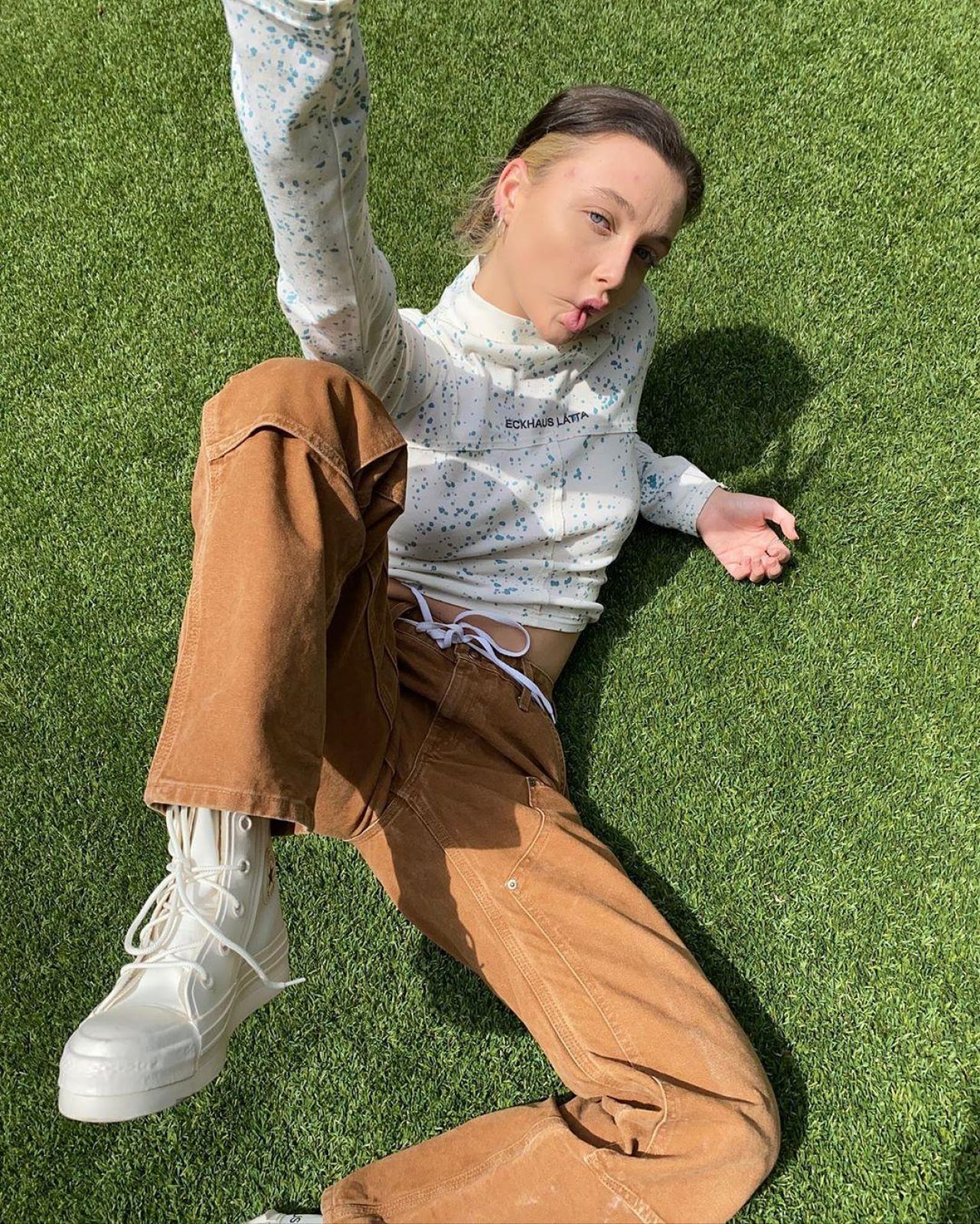 Converse x Ambush high-top Sneakers worn by Emma Chamberlain on her ...