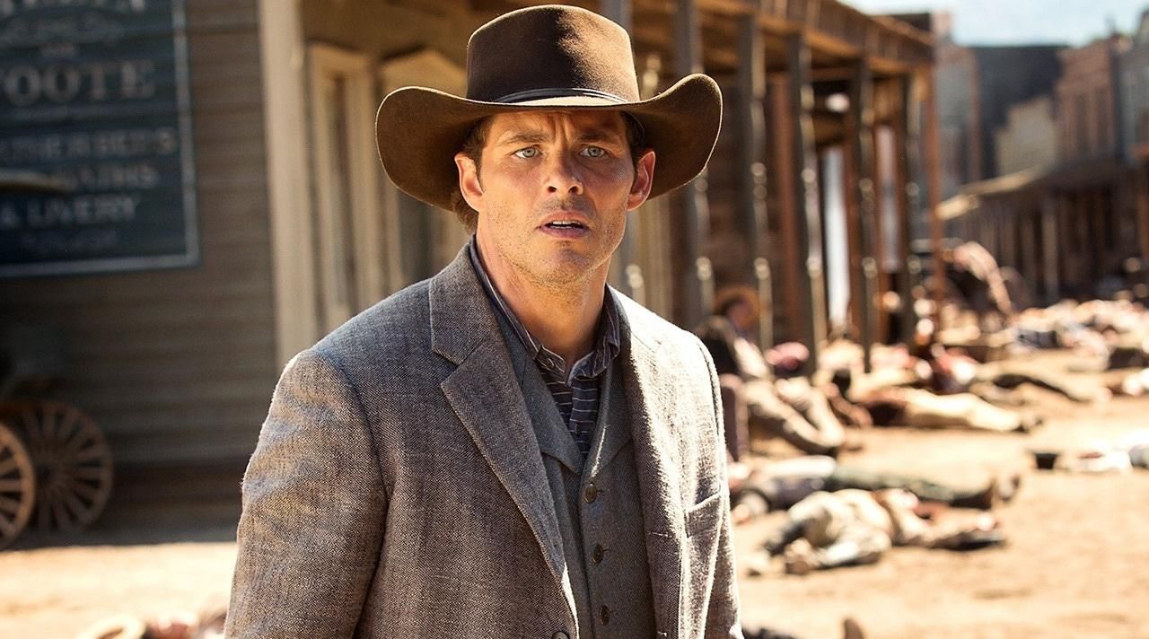 The cowboy hat Teddy Flood (James Marsden) in Westworld | Spotern