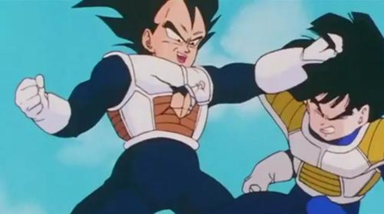 The t-shirt replica of the armor of Vegeta broken in Dragon Ball Z ...