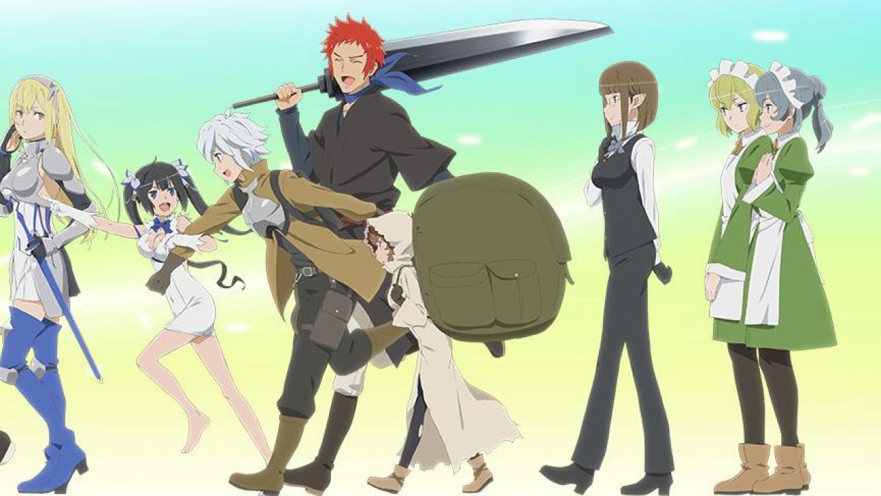 The holding of eina in Danmachi | Spotern