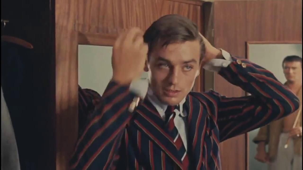 The blazer striped boating" of Tom Ripley (Alain Delon) in Full Sun ...
