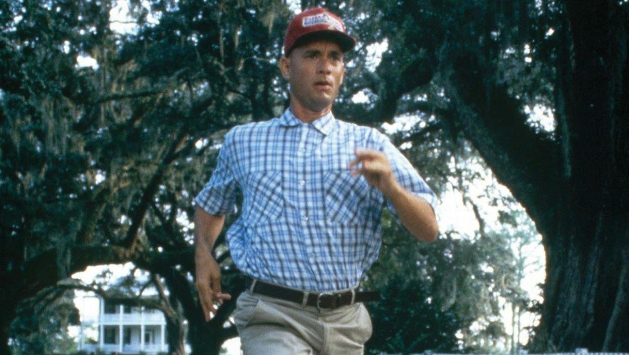 The authentic plaid shirt from Forrest Gump (Tom Hanks) in Forrest Gump ...