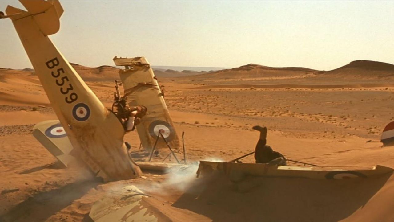 The authentic biplane Stampe SV.4 in Indiana Jones and the Last Crusade ...