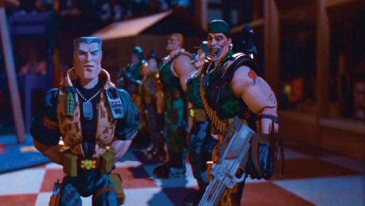 The replica of the colonel Chip Hazard in Small Soldiers | Spotern