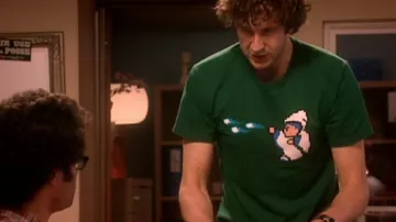 RTFM Tee worn by Roy (Chris O'Dowd) in The It Crowd S01E01 | Spotern