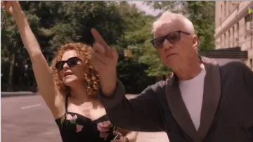 Thomas Pembridge (played by Malcolm McDowell) outfits on Mozart in the ...