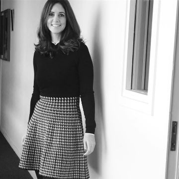 La jupe en cuir de Caroline Munoz sur le compte instagram de @caroline ...