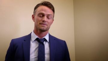 Mark Callan (played by Wilson Bethel) outfits on All Rise