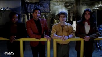 Red Cap worn by Eliza (Geraldine Viswanathan) in Miracle Workers ...