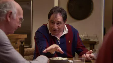 Cousin Andy (played by Richard Kind) outfits on Curb Your Enthusiasm