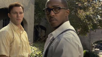 Bernard Garrett (played by Anthony Mackie) outfits on The Banker