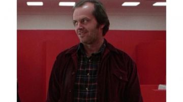 Red Corduroy Jacket worn by Jack Torrance (Jack Nicholson) as seen in ...