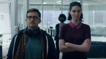 Rian (played by Eva Victor) outfits on Billions