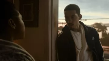 Members Only jacket worn by Franklin Saint (Damson Idris) as seen in ...