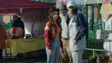 Erin Croft (played by Michelle Keegan) outfits on Brassic