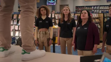 Timmy (played by Randall Park) outfits on Blockbuster