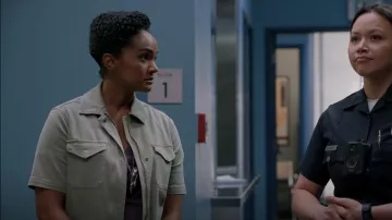 Nyla Harper (played by Mekia Cox) outfits on The Rookie