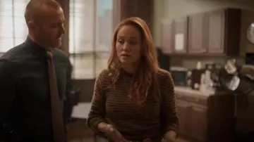 Angie Polaski (played by Erika Christensen) outfits on Will Trent