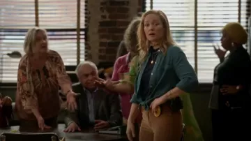 Angie Polaski (played by Erika Christensen) outfits on Will Trent