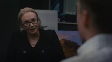 Gerri Kellman (played by J. Smith-Cameron) outfits on Succession