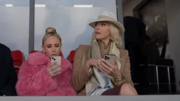 Tommy Jeans Metallic Capsule Color Block Hooded Puffer Jacket worn by ...