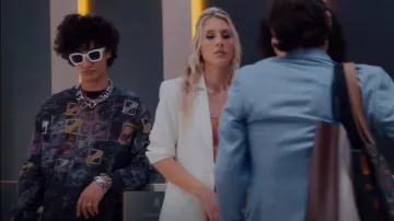 We11done All Over Long Sleeves worn by Kaleb Horn as seen in Glamorous ...