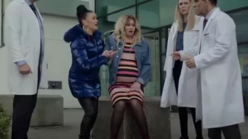 Sugar (played by Joanna Higson) outfits on Brassic