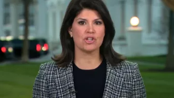 Veronica Beard Tweed Cutaway Dickey Jacket portée par Natalie Brand ...