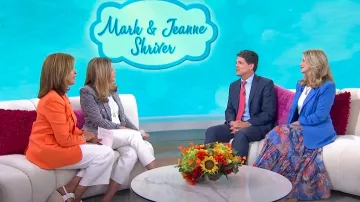 Falda midi escalonada de Nic + Zoe Dreamscape usada por Jeanne Shriver ...