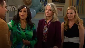 White House Black Market Sleeveless Cross-Front Sheath Dress worn by ...